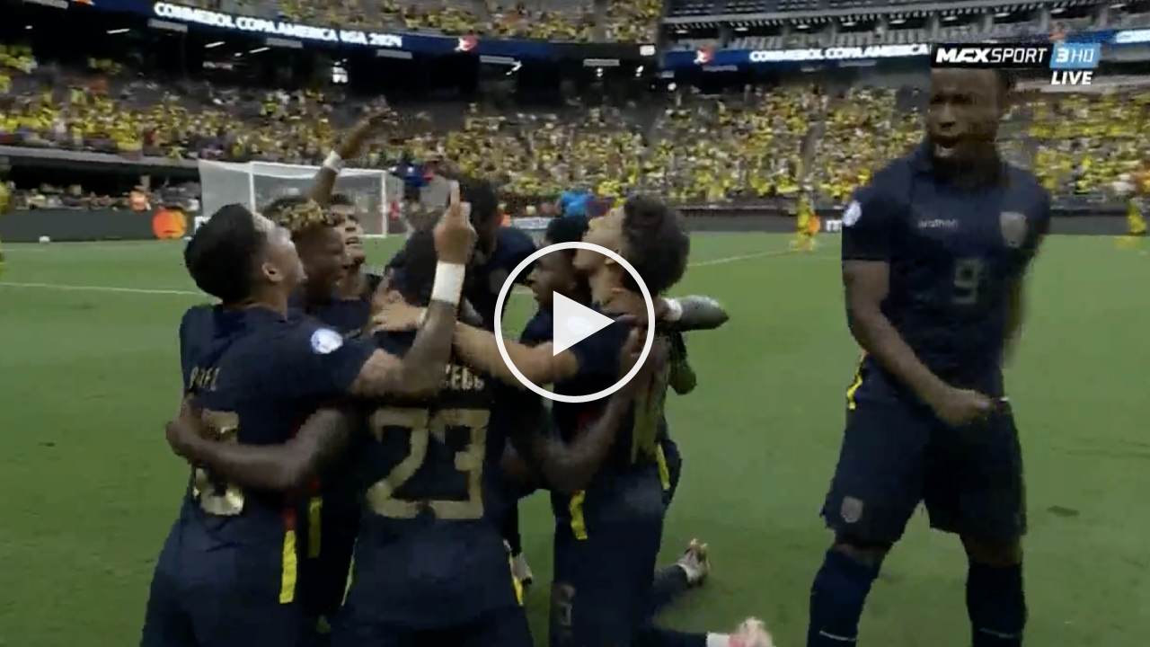 Sci-fi goal in the Ecuador-Jamaica match (video) - Real Madrid News